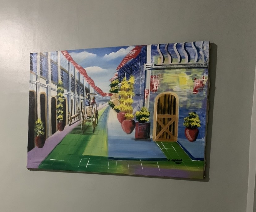 painting bought by cayabyab large, Hobbies & Toys, Stationary & Craft ...