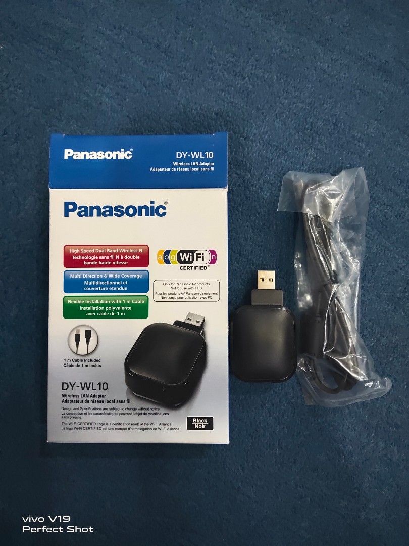 Panasonic Wiress LAN Adaptor, TV & Home Appliances, TV & Entertainment ...