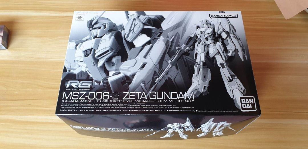 P-Bandai Gundam RG Real Grade 1/144 Zeta Karaba, Hobbies & Toys, Toys ...