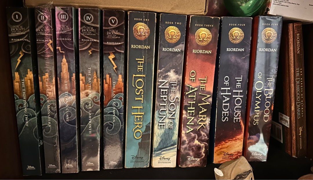 Percy Jackson and the Olympians + Heroes of Olympus + Demigod Diaries ...