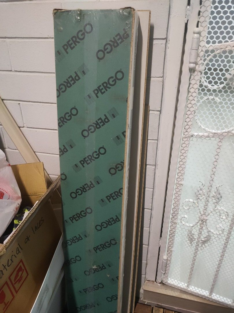 PERGO Laminated floor tiles, Furniture & Home Living, Home Improvement ...