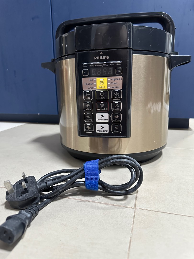 Philip 6L Viva Collection Pressure Cooker, TV & Home Appliances ...