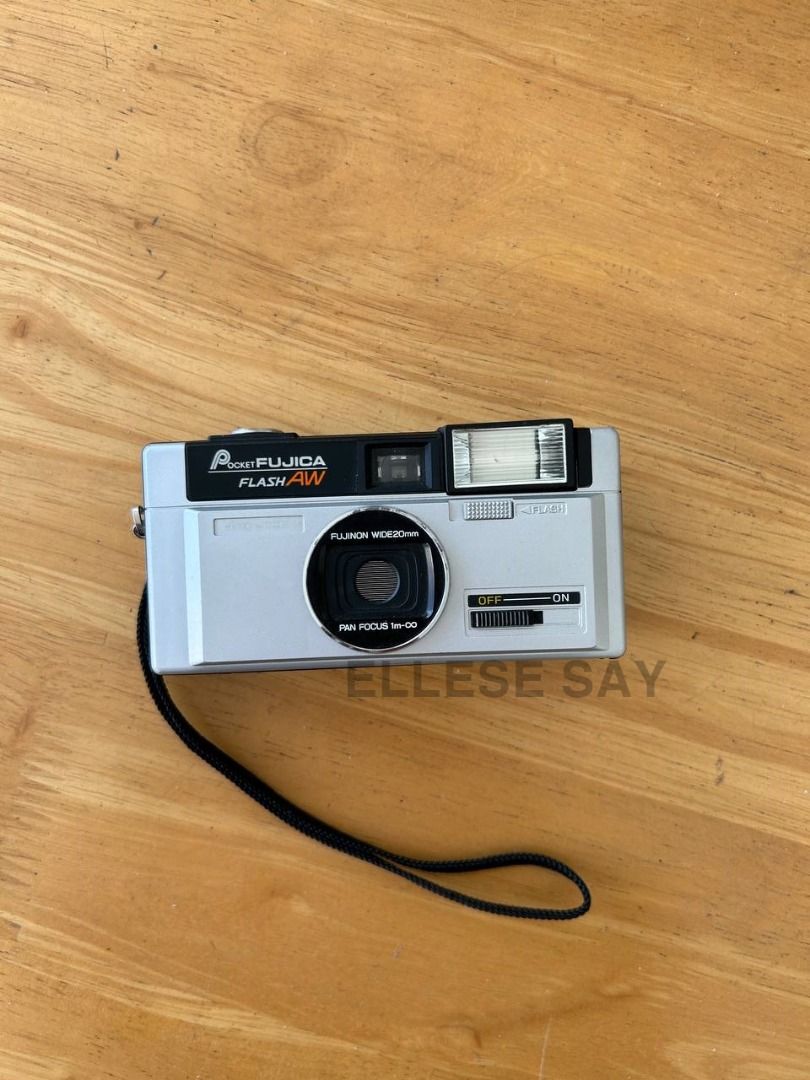 Pocket Fujica Flash AW 110 Film Camera with Free Lomochrome Purple 400 ...