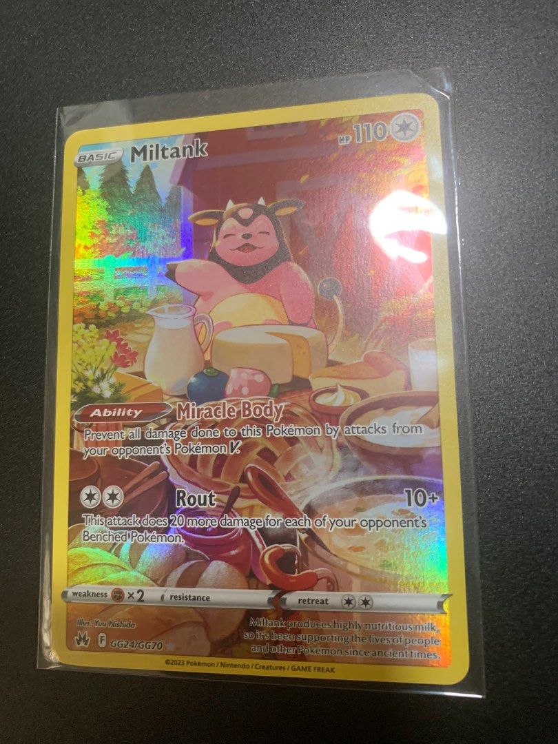 Pokemon Miltank GG24 Crown zenith, Hobbies & Toys, Toys & Games on ...