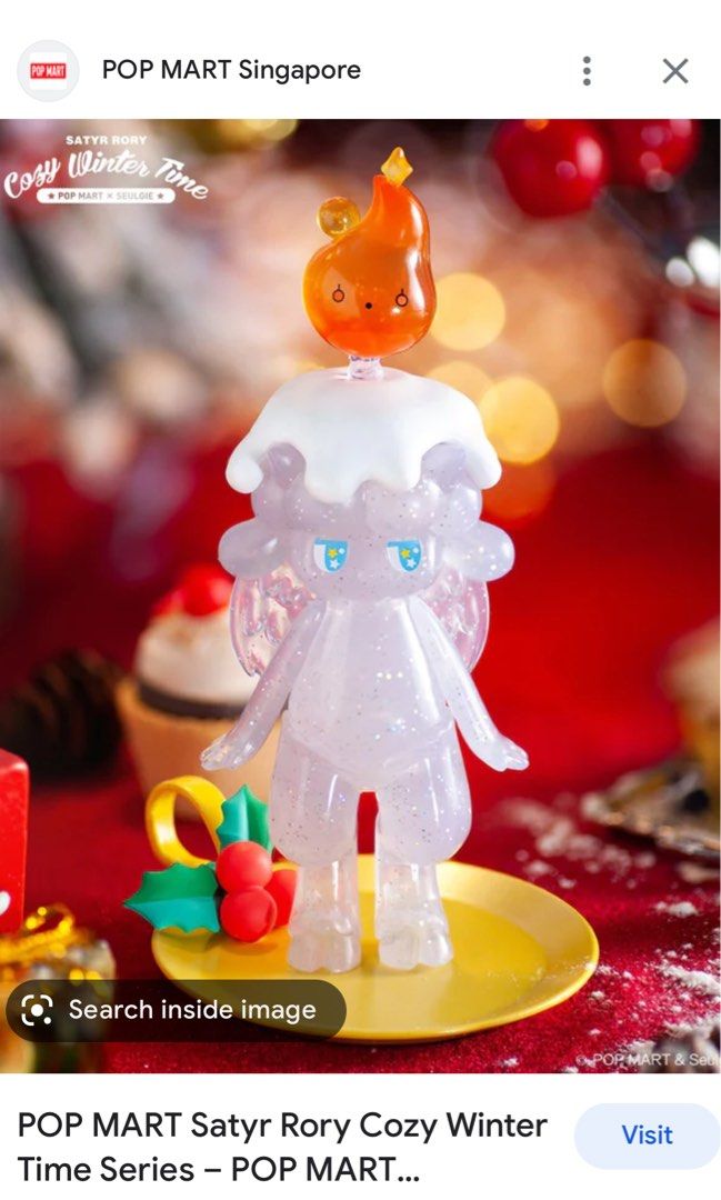 popmart satyr rory cozy winter secret, Hobbies & Toys, Toys & Games on ...
