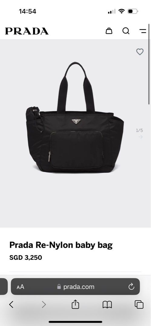 Prada Baby Bag, Women's Fashion, Bags & Wallets, Tote Bags on Carousell