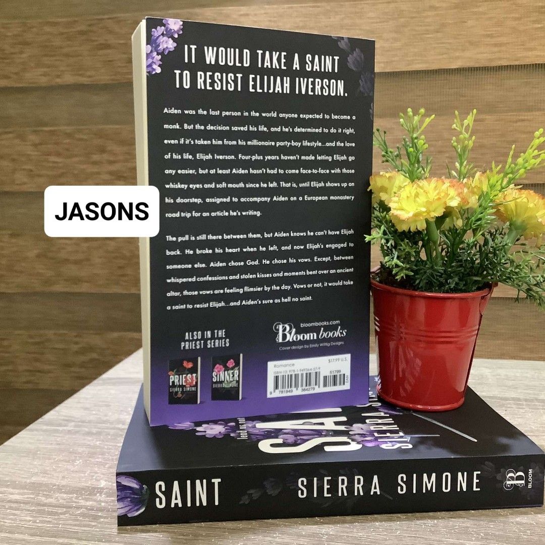 Priest Sinner Saint by Sierra Simone on Carousell