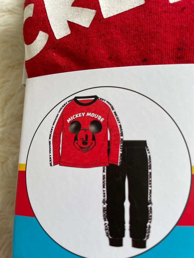 Primark Mickey Mouse Boy Pyjamas, Babies & Kids, Babies & Kids Fashion ...
