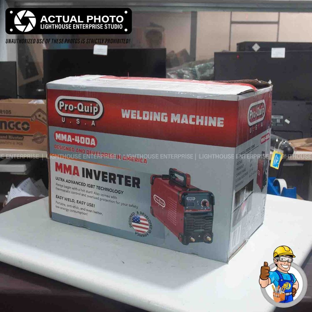 PRO QUIP USA 400A MMA Inverter Welding Machine (MMA-400A) *LIGHTHOUSE ...