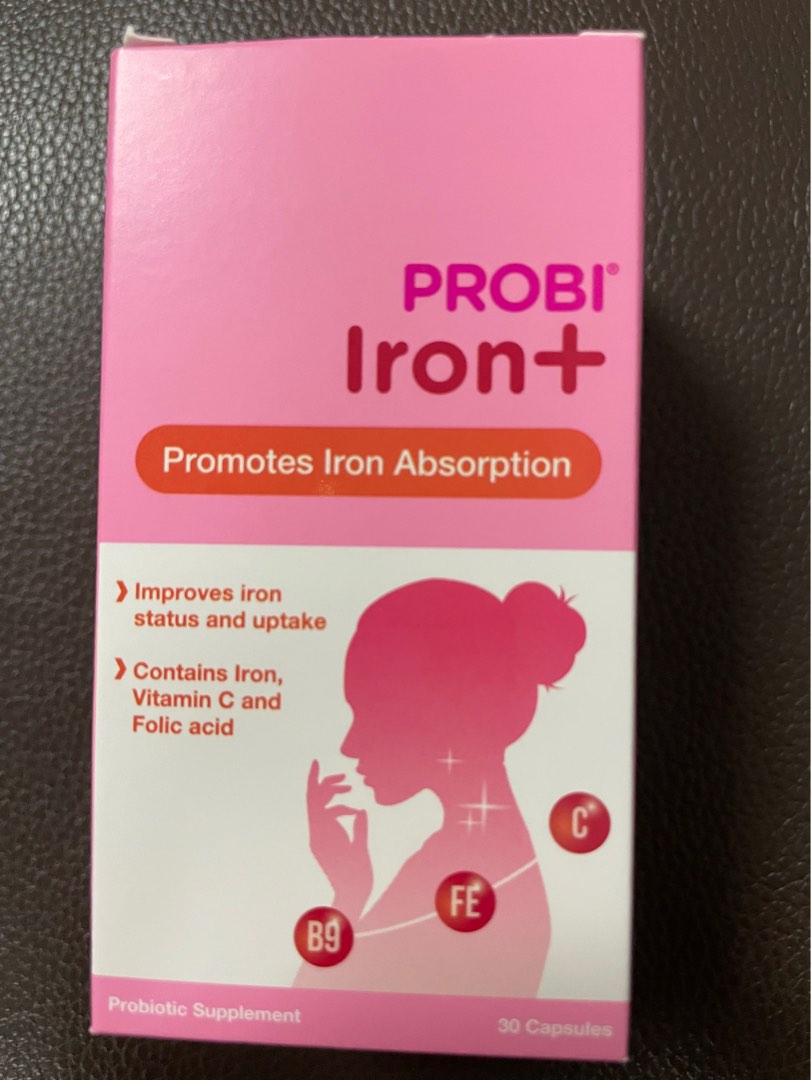 Probi Iron+, Health & Nutrition, Health Supplements, Vitamins ...