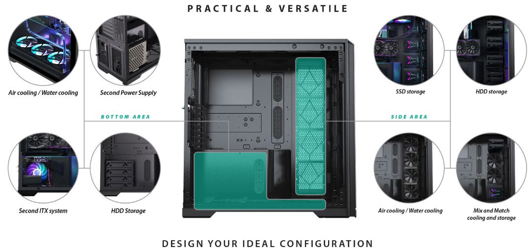 [PROMO] PHANTEKS ENTHOO PRO 2 TG DUAL SYSTEM SATIN BLACK FUTURE PROOF ...