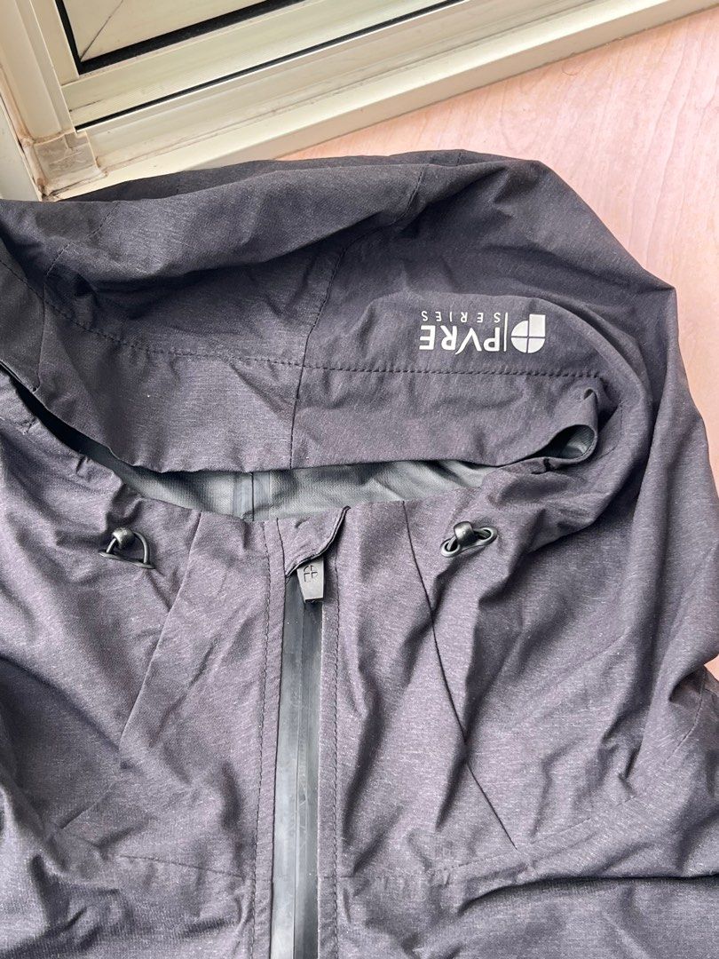 Protest pvre series 20k size L MENS 防風防雨外套 黑色, 他的時尚, 外套、夾克、大衣在旋轉拍賣