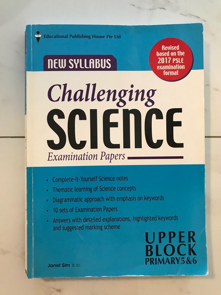 PSLE Challenging Science, Hobbies & Toys, Books & Magazines, Assessment ...