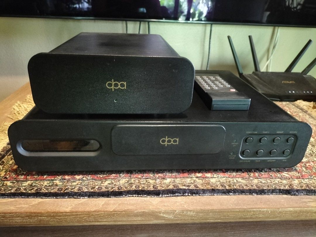 RARE UK DPA Enlightenment CD player/transport with DAC FULL SET, Audio ...