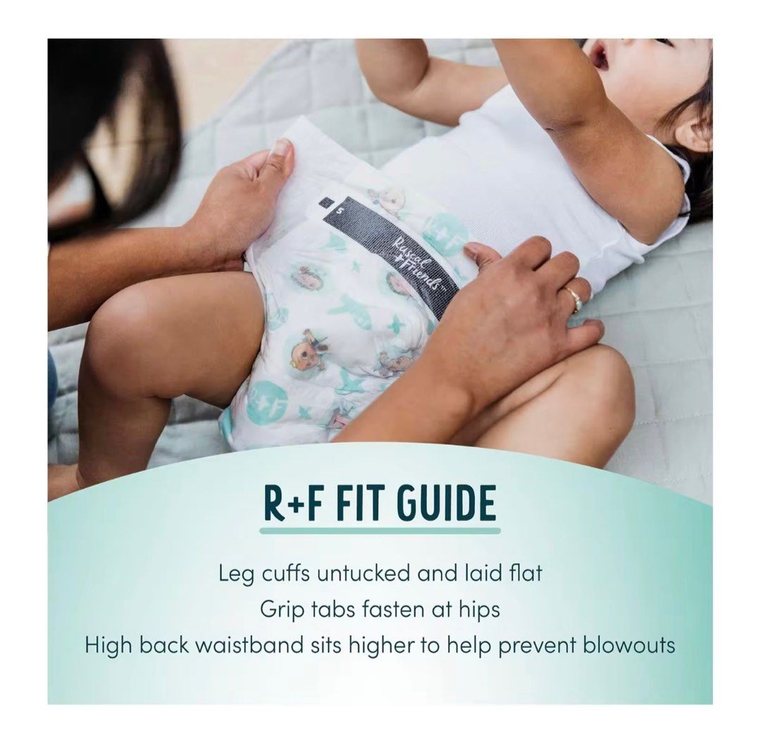 Rascal + Friends Cocomelon Tape Diaper - XL, Babies & Kids, Bathing ...