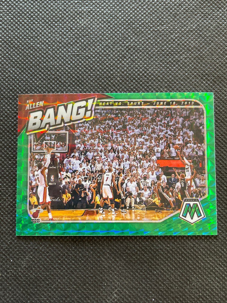 Ray Allen 2020-21 Bang Green on Carousell