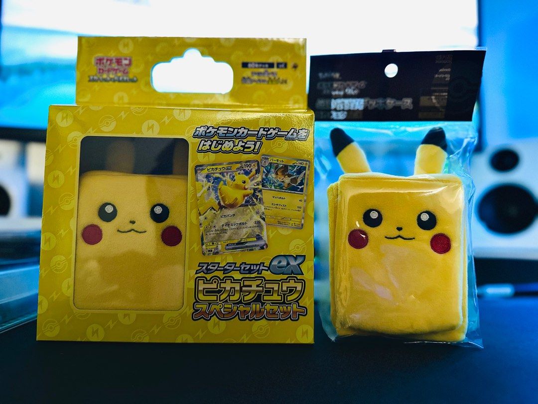 (READY STOCKS) Scarlet & Violet Starter Set ex Pikachu Special Set ...