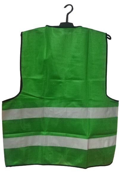 Reflectorized Green Safety Vest, Men's Fashion, Tops & Sets, Vests on ...