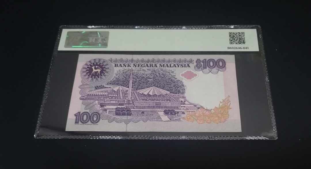 RM100 US Banknote Jaffar 6th - TQG 40, Hobbies & Toys, Collectibles ...