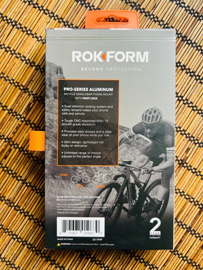 Rokform V4 Pro Series Bike Phone Mount, Mobile Phones & Gadgets, Mobile ...