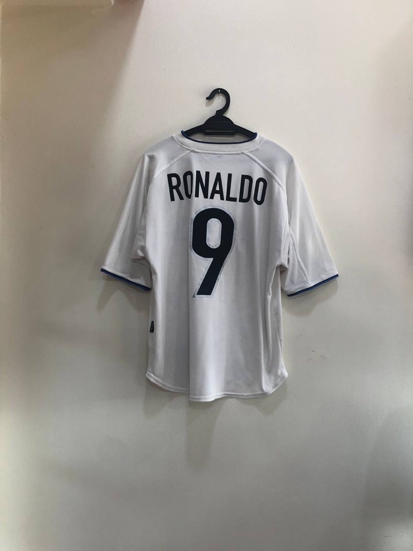 Ronaldo R9 1999-2000 Inter Milan Away soccer/football jersey/kit rare ...