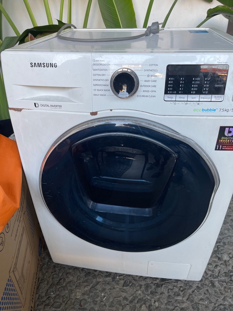 Samsung Inverter Washing Machine, TV & Home Appliances, Washing ...