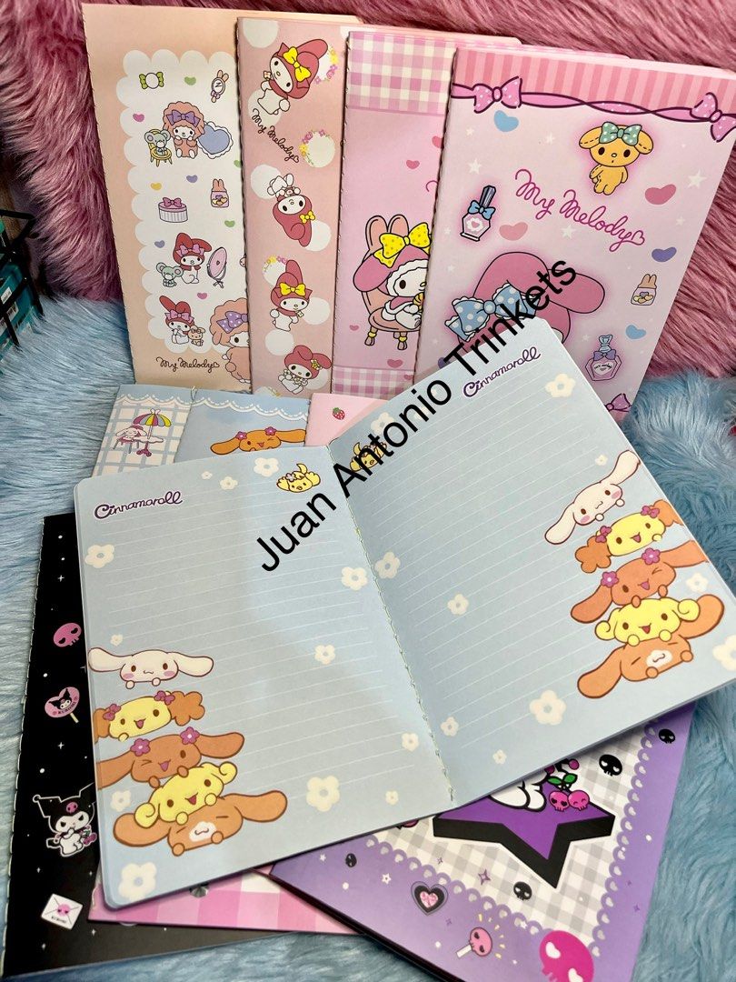 Sanrio Stationery Lined Notebook on Carousell