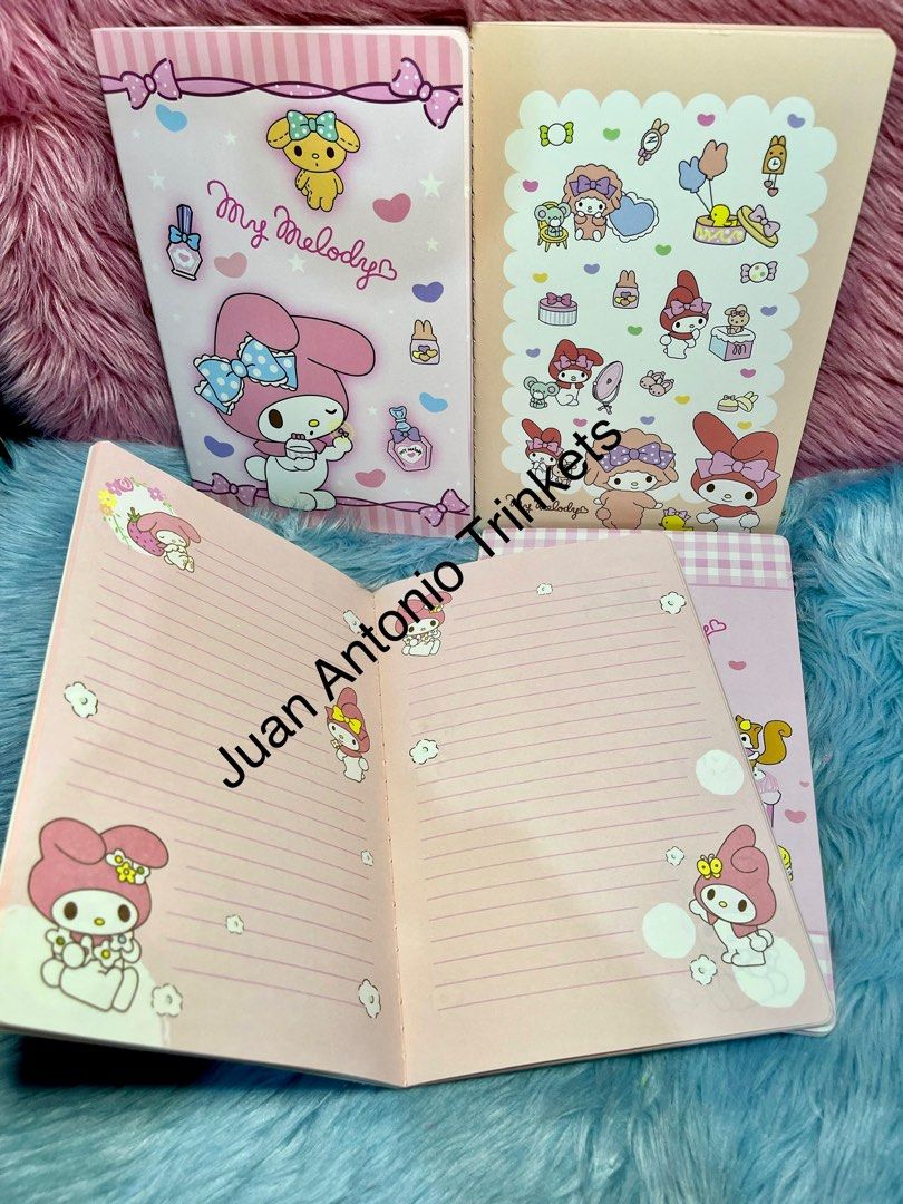 Sanrio Stationery Lined Notebook on Carousell