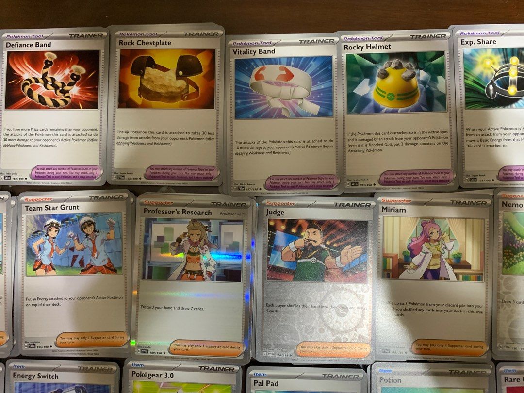 Pokemon Scarlet Violet [SV01] Playables & Deck building staples ...