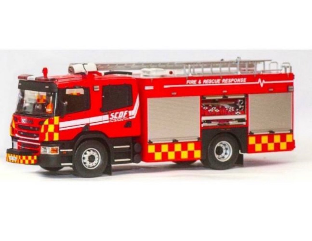 SCDF Fire Truck Model, Hobbies & Toys, Memorabilia & Collectibles ...