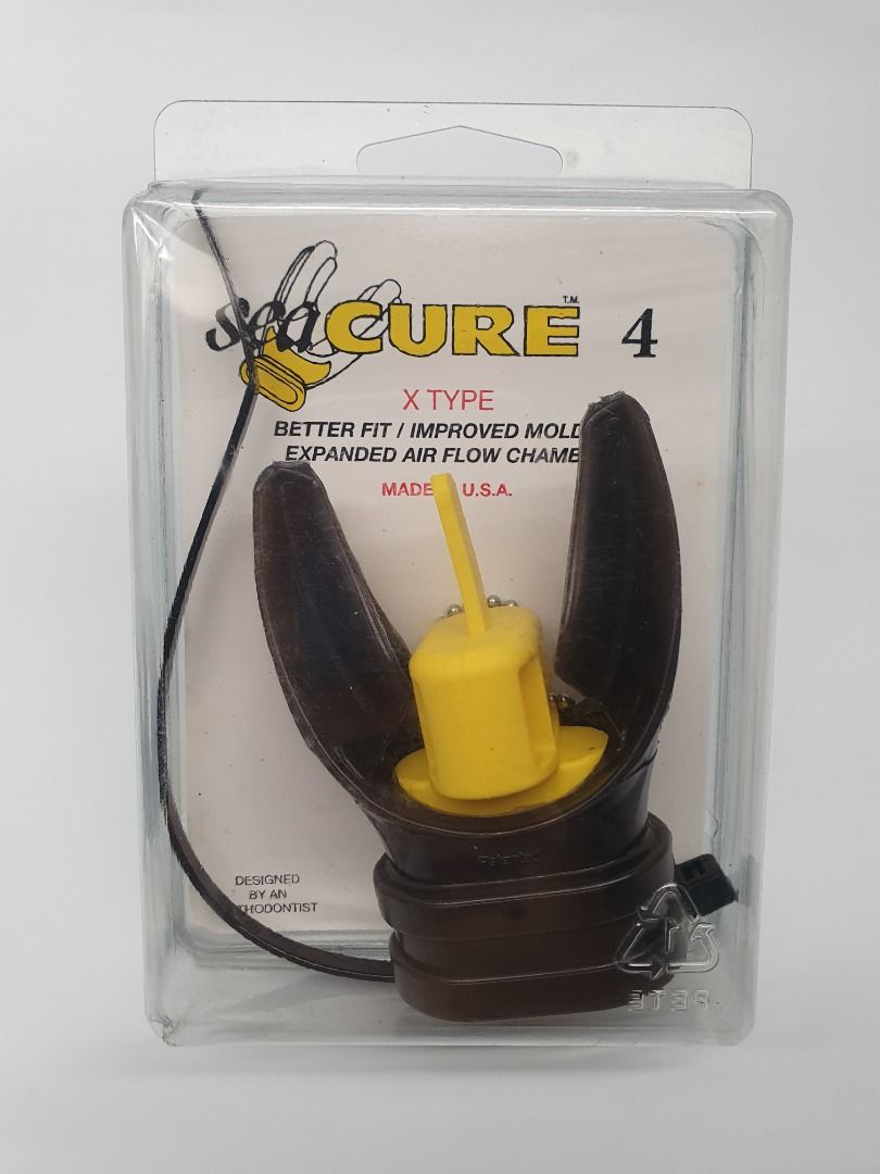 Seacure 4 mouldable mouthpiece mouth piece for peks Zeagle regulator ...
