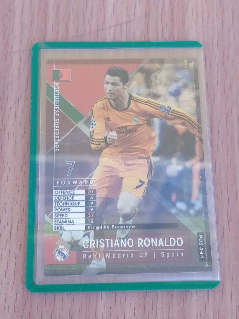 SEGA Limited edition cards Cristiano Ronaldo, Hobbies & Toys ...