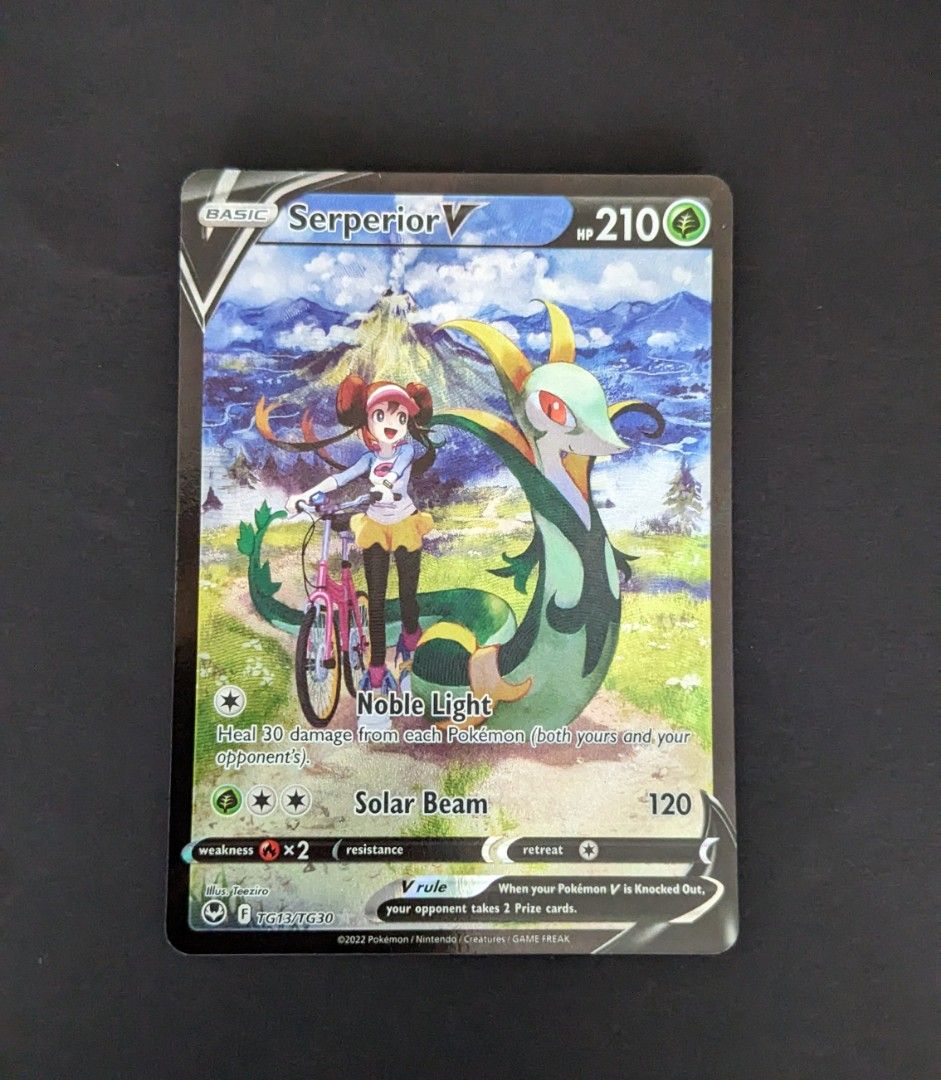 Serperior V CSR TG Silver Tempest Pokemon Card Tcg, Hobbies & Toys ...