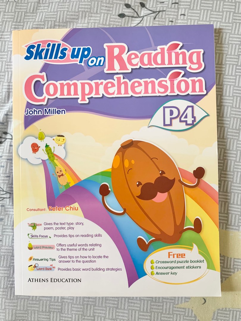 Skill Up on Reading Comprehension P4, 興趣及遊戲, 書本 & 文具, 書本及雜誌 - 補充練習 - Carousell