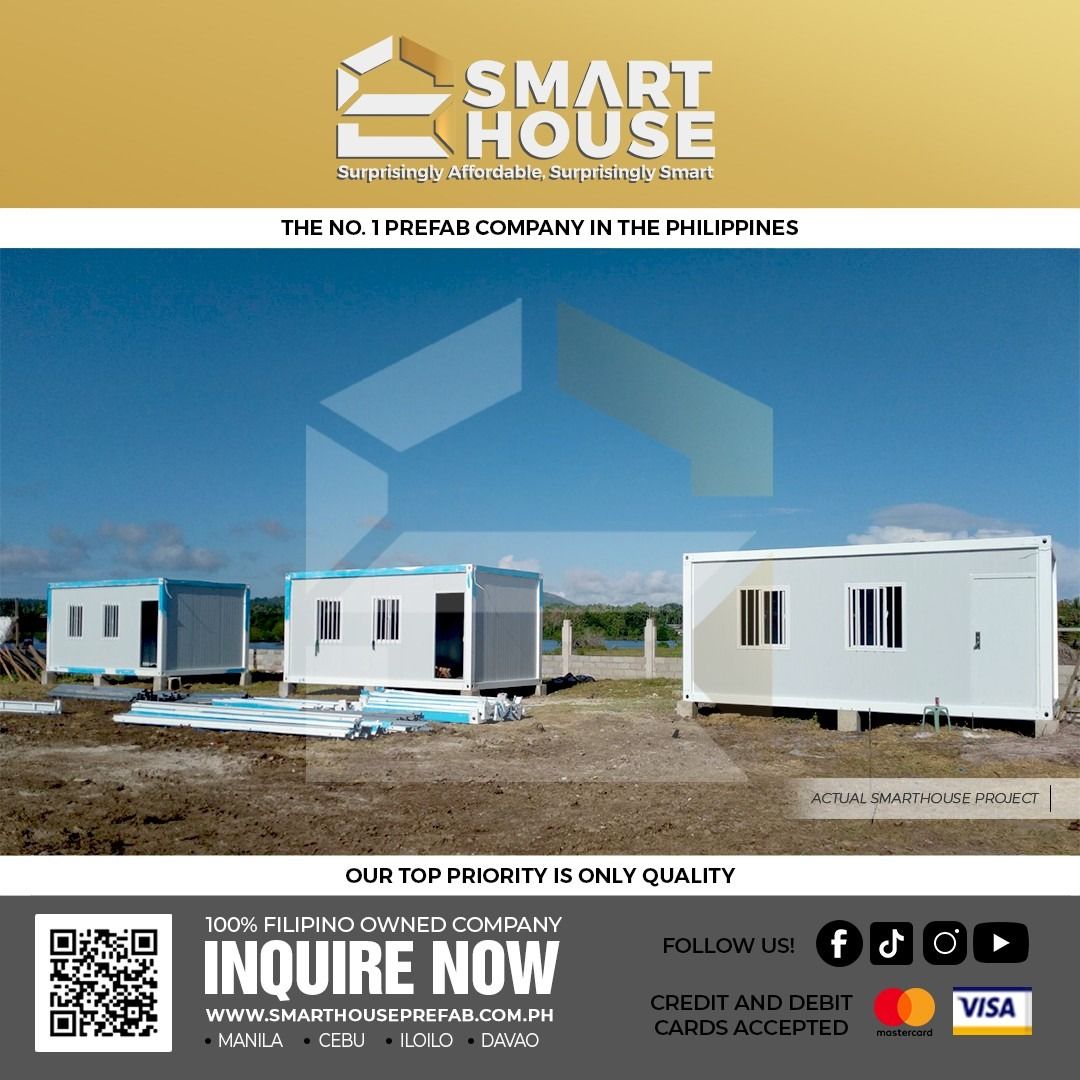 SMARTHOUSE PREFAB CONTAINER VAN HOUSE on Carousell