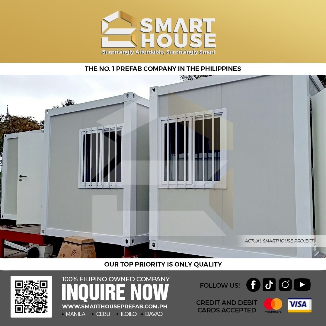 SMARTHOUSE PREFAB CONTAINER VAN HOUSE, Commercial & Industrial ...