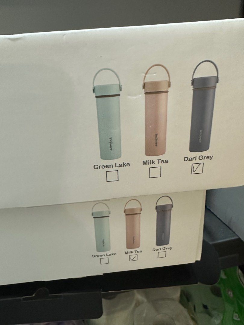 Snapware 400ml Ceramic Thermal Bottle, Furniture & Home Living, Kitchenware & Tableware, Water ...