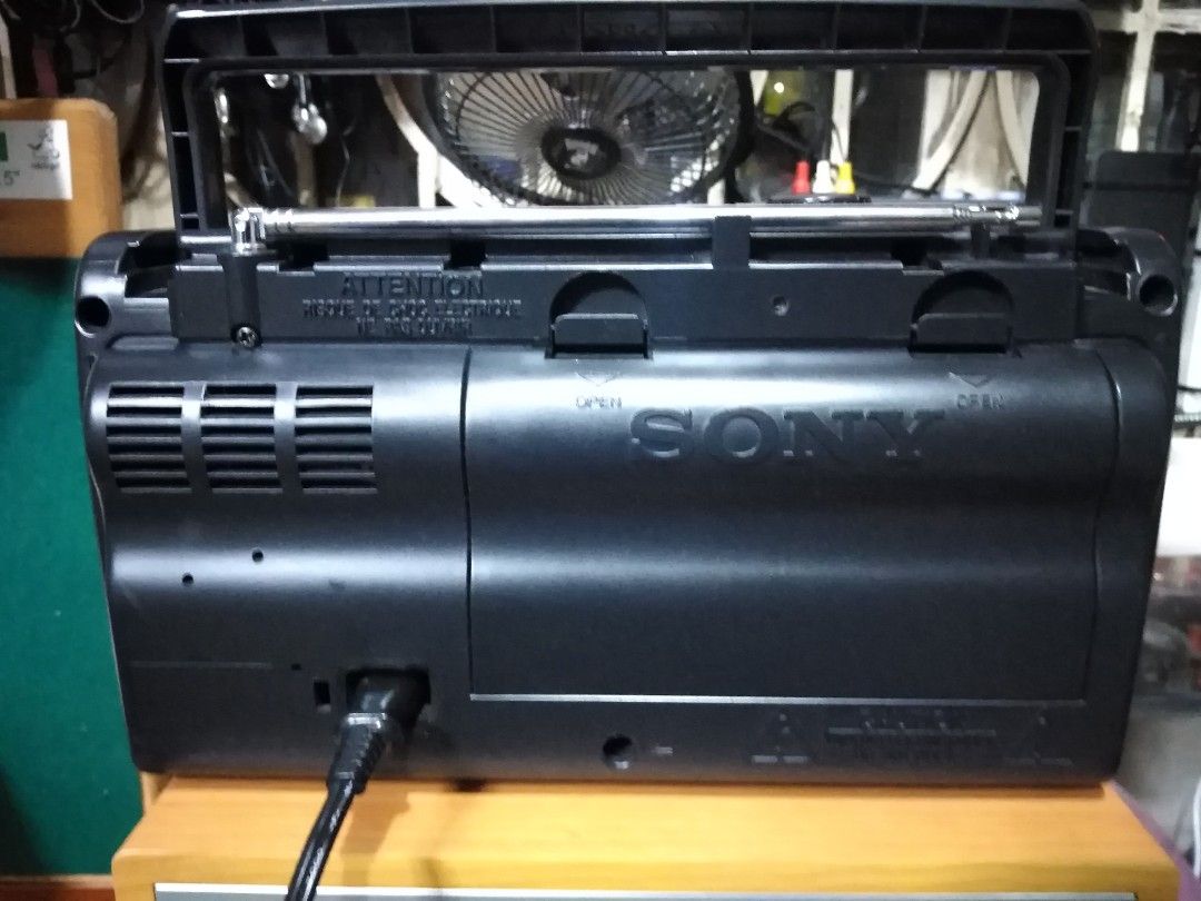 Sony CFM-10 Radio Cassette Recorder "220vac" on Carousell