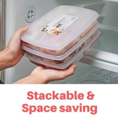 Stackable Frozen Food Container / Food Storage Container / Refrigerator ...