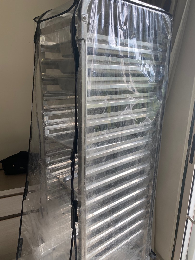 Stainless rack with cover, Furniture & Home Living, Kitchenware ...