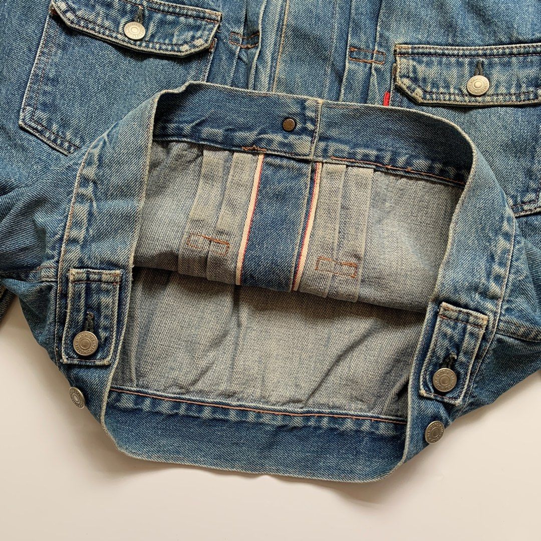 Standard Style Rodeo Uncle Type 2 Denim Trucker Jacket Selvedge Line ...