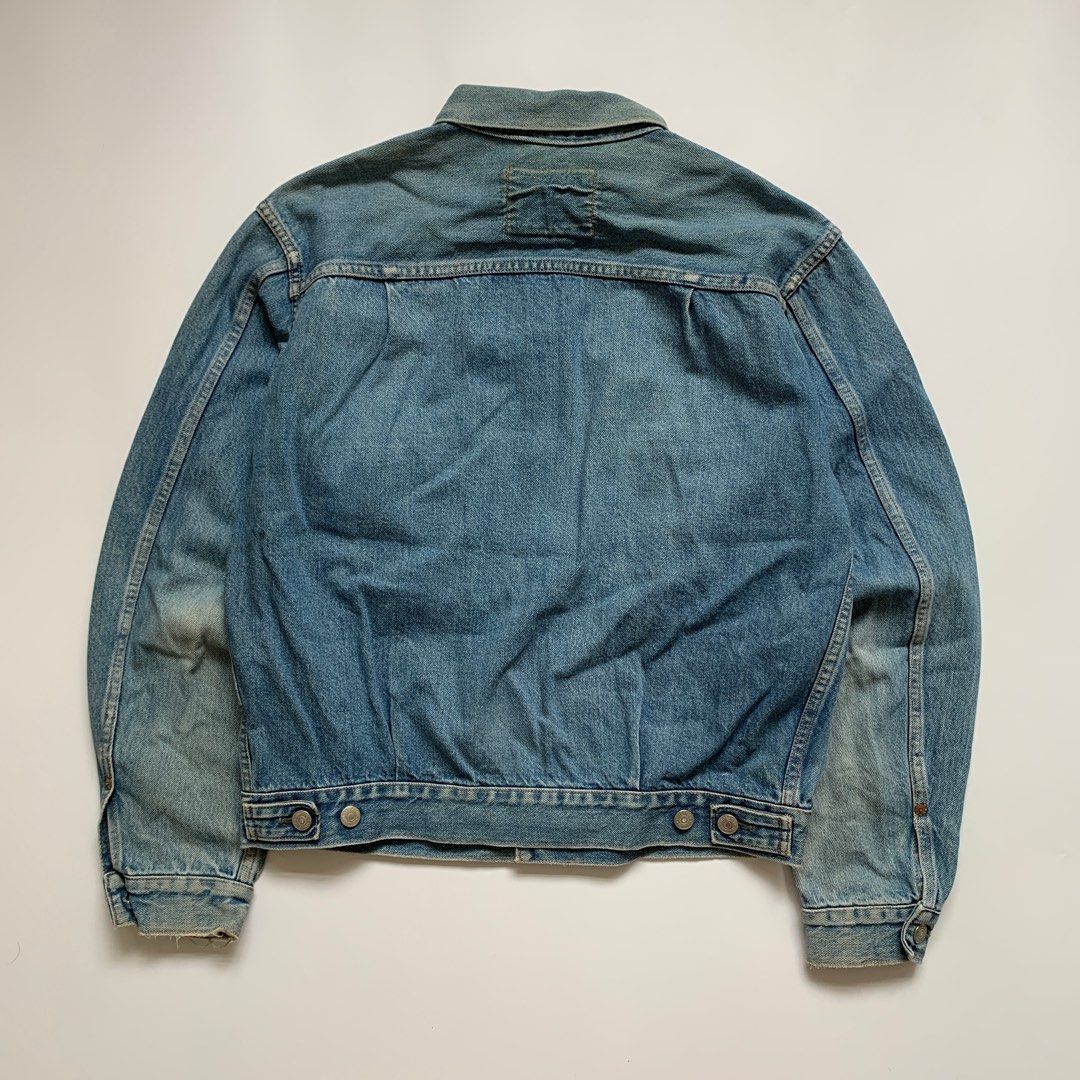 Standard Style Rodeo Uncle Type 2 Denim Trucker Jacket Selvedge Line ...