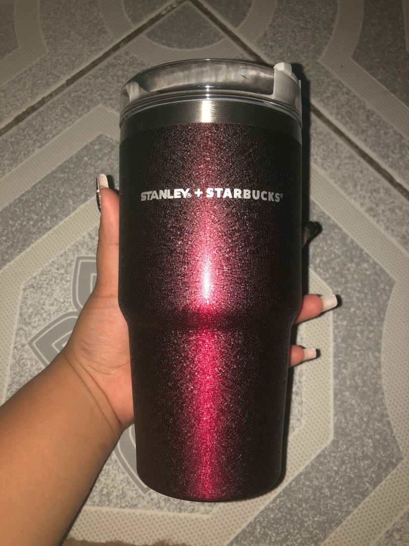 Stanley + Starbucks Red Tumbler, Furniture & Home Living, Kitchenware ...