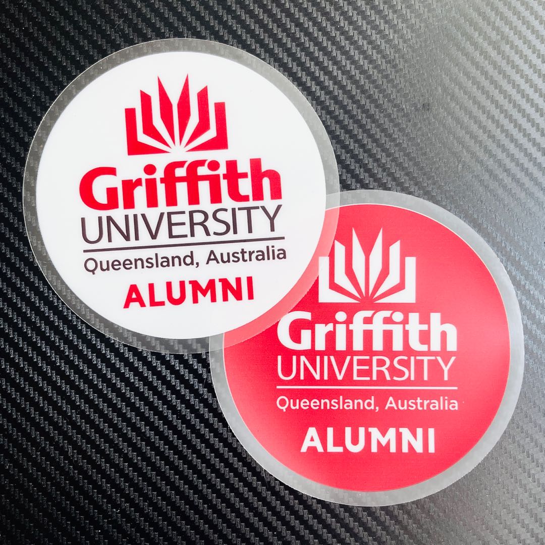 Static Cling Decals : GRIFFITH UNIVERSITY . Queensland , Australia ...