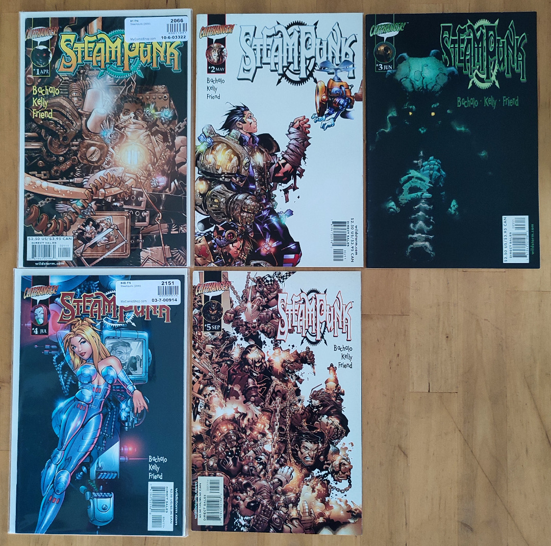 Steampunk #1-5 (Complete first story arc), Hobbies & Toys, Books ...