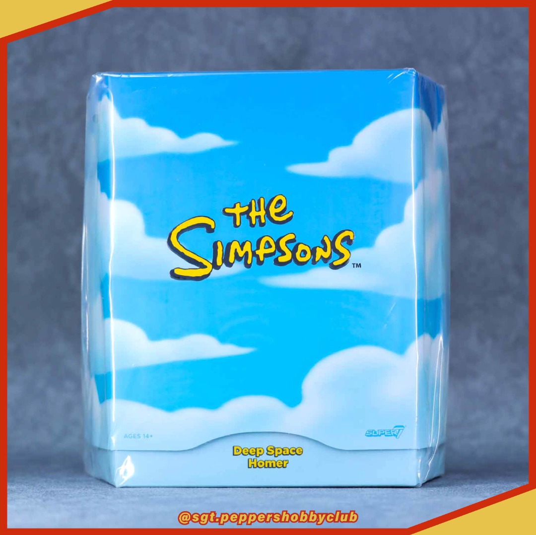 Super7 The Simpsons Ultimates Deep Space Homer Action Figure, 興趣及遊戲, 玩具 ...