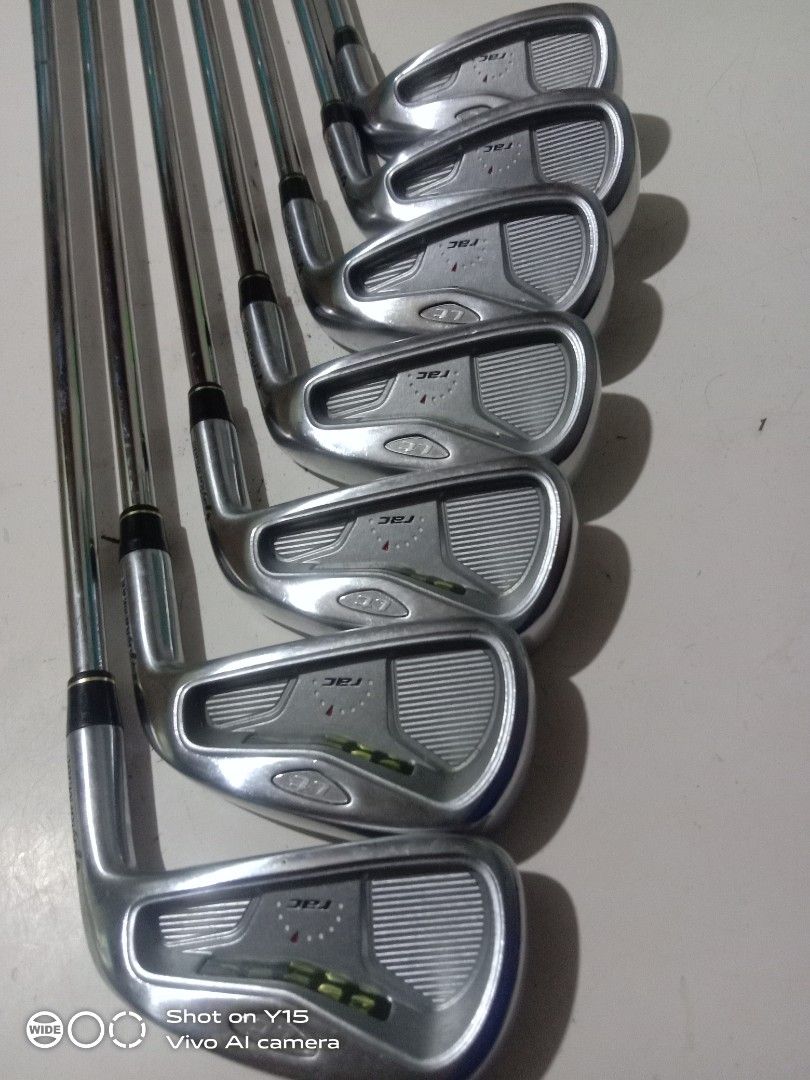 TaylorMade RAC Lt irons, Sports Equipment, Sports & Games, Golf on ...
