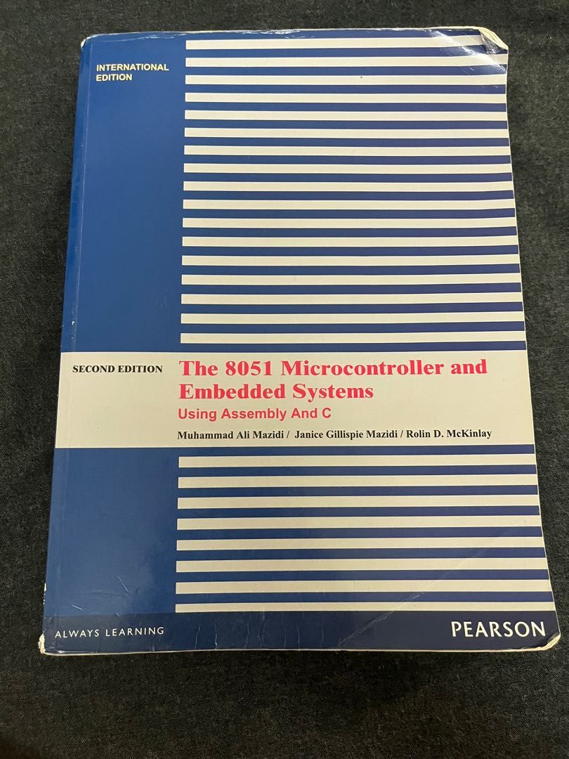 The 8051 Microcontroller and embedded system 微電腦系統, 書籍、休閒與玩具, 書本及雜誌 ...