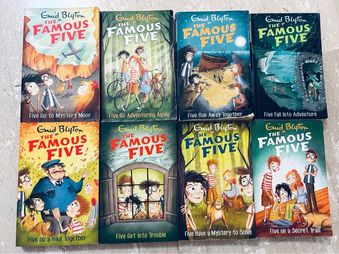 The Famous Five books, Hobbies & Toys, Books & Magazines, Children's ...