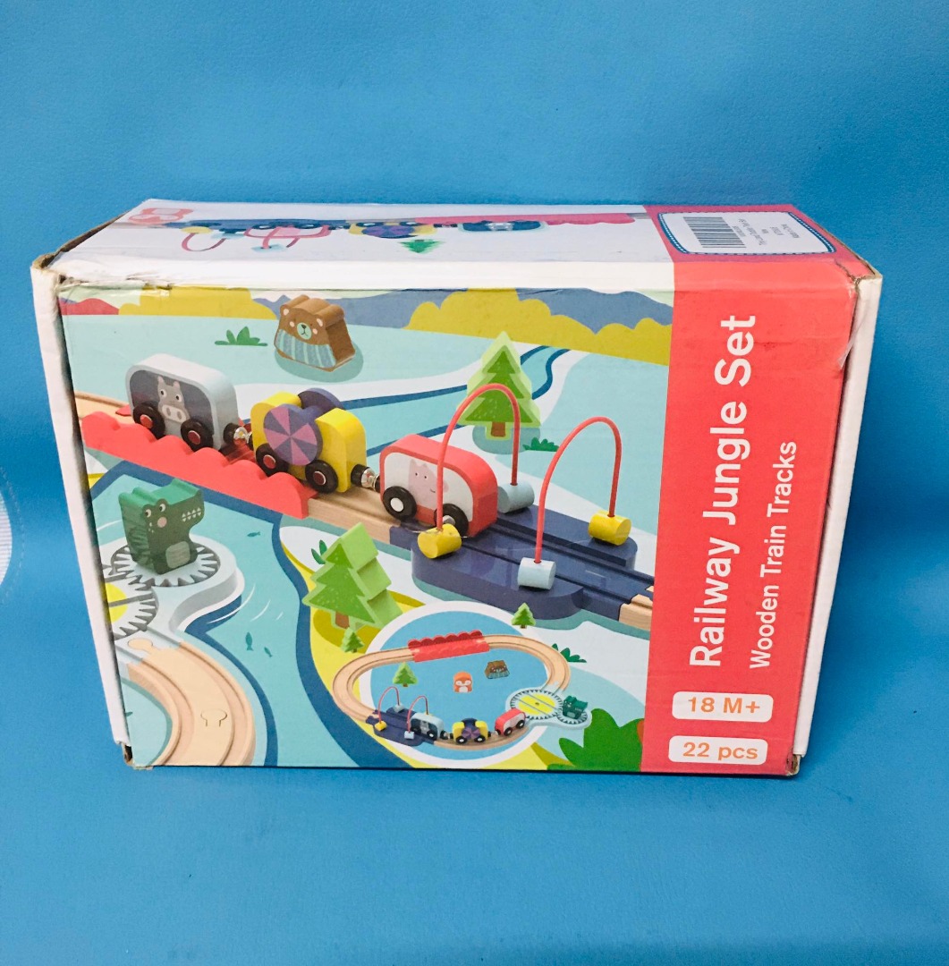 Tiny Land Railway Jungle Set Wooden Train Tracks on Carousell